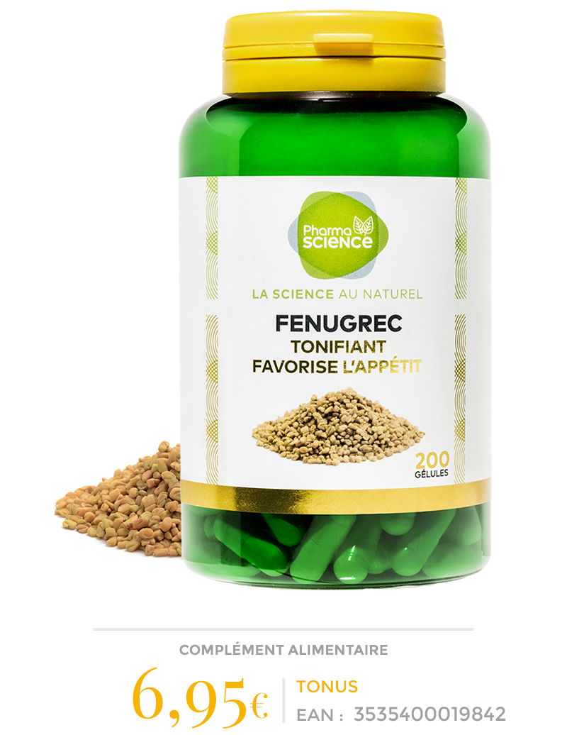 FENUGREC - COMPLÉMENT ALIMENTAIRE