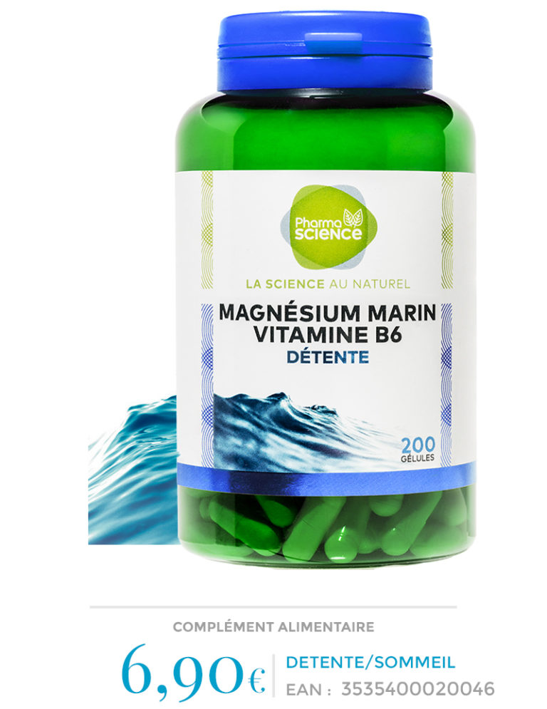 MAGNÉSIUM ET DE VITAMINE B6 - COMPLÉMENT ALIMENTAIRE