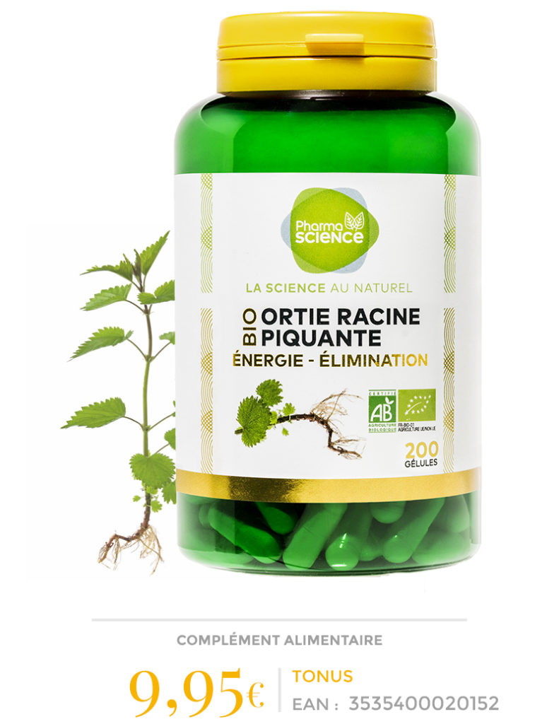 ORTIE RACINE PIQUANTE BIO - COMPLÉMENT ALIMENTAIRE