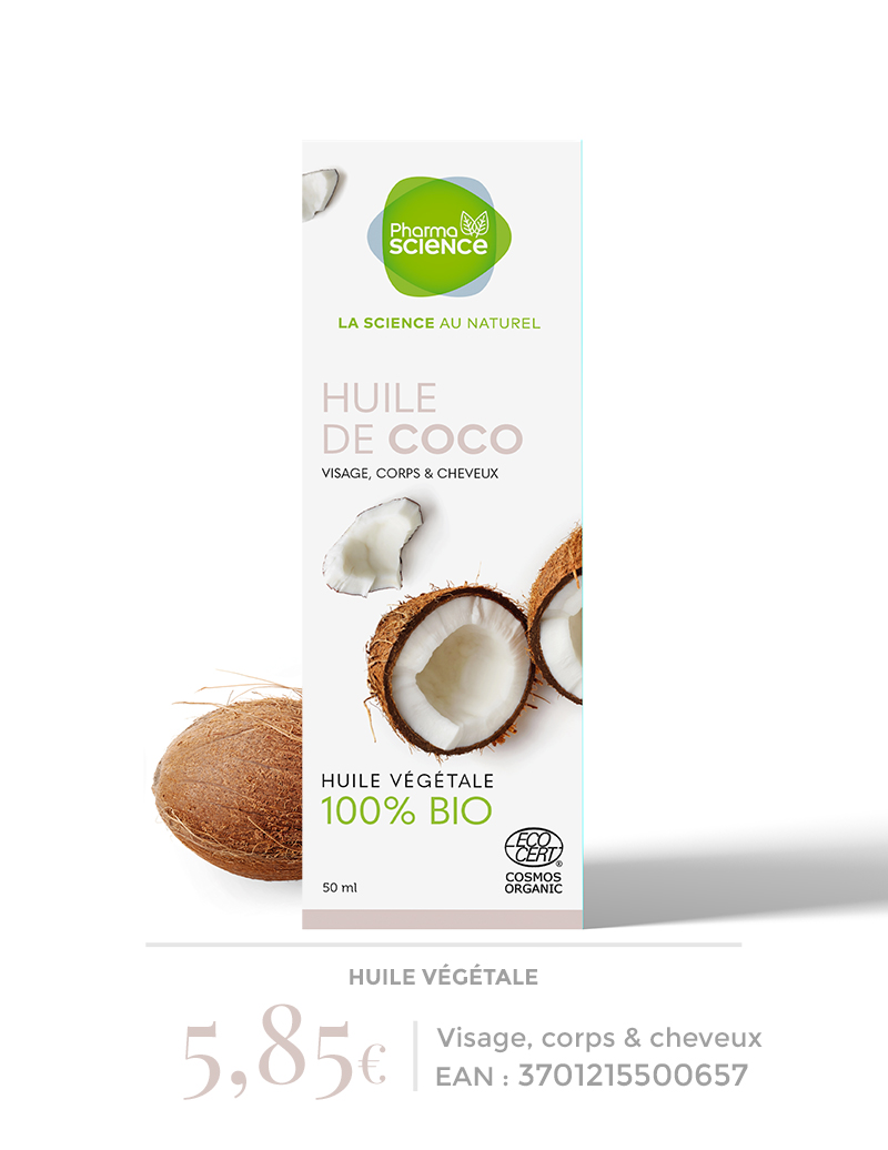 HUILE DE COCO BIO - Pharmascience
